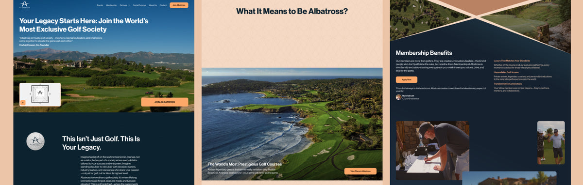 Albatross Golf | Shoptivity Labs